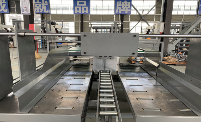 Touch Screen Auto Stacker Machine Flip Flop Stacking Sheets