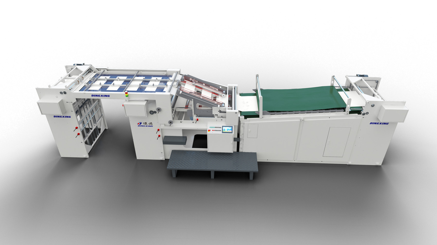 Automatic Paperboard Laminating Machine Dynamic Aligning DX-1210