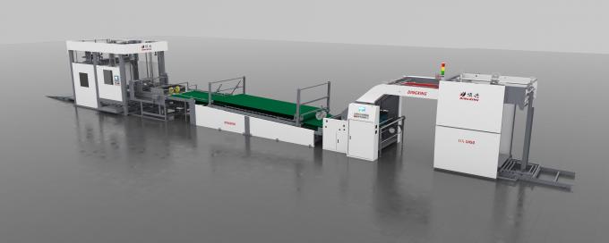 Back Feeder 3 Ply 5 Ply Flute Laminator Machine 150m/Min PLC Control